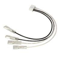 China Electronic Wire Harness Manufacturer | 4Pin XH2.54 to 6.3mm Spade Terminal Wiring Harness for for Fan Motor, Home Appliance | Custom Terminal Cable OEM China for sale