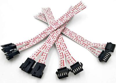 China Custom Wire Harness No MOQ JST SM Connector 5P 2.54mm Pitch Cable Cord Male 15cm Female 15cm Length Flexible Flat Wire China Manufacturing for sale