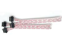 China Custom Wire Harness No MOQ JST SM Connector 5P 2.54mm Pitch Cable Cord Male 15cm Female 15cm Length Flexible Flat Wire China Manufacturing for sale