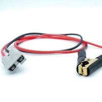 China 50A 1M Alligator Clips with High-Power Ring Terminals Battery Clamps Connection Cables, Battery Charging Leads And Car Inverter Power Cords, Wire And Harness Manufacturers for sale