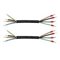 China Custom Electronic Wire Harness of 4-core 1 Square Silicone Rubber Sheathed Wire for Household Distribution Cabinets E-type Copper Tube Terminal Wires in China Factory for sale
