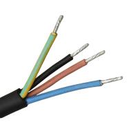 China Custom Electronic Wire Harness of 4-core 1 Square Silicone Rubber Sheathed Wire for Household Distribution Cabinets E-type Copper Tube Terminal Wires in China Factory for sale
