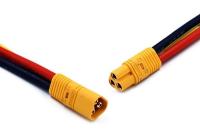 China Wire Harness Suppliers Amass MT60 3.5MM Male Female Connector Plug 30CM 12CM Wire Silicone Cables — 3-Pin XT60 Connector Terminal Wire for Electric Vehicles, RC Models, Drones, and Lithium Batteries for sale