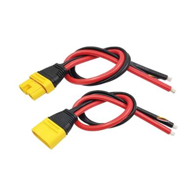China OEM ODM Wiring Solutions Amass AS150U Male Female Connector with Signal Pin And 8AWG Short Silicone Wire China Cable Harness Manufacturers Produce Custom Drone Wiring Harnesses for sale
