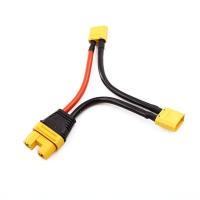 China OEM ODM Wiring Solutions Amass AS150U Male Female Connector with Signal Pin And 8AWG Short Silicone Wire China Cable Harness Manufacturers Produce Custom Drone Wiring Harnesses for sale