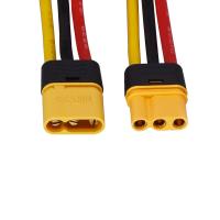 China Custom Wiring Harness | MR30 3Pin 30A Male Female Connector Cable 16AWG Silicone Wire Anti-Reverse Plug for RC Drone Brushless Motor | UL Certified Factory for sale