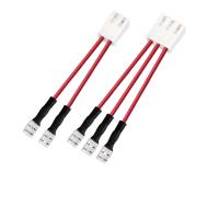 China Custom Automotive Wire Harness | VH3.96 to 4.8mm 187 Quick Connect Terminal Adapter Cable Assembly for Meteorological Drone | China Wiring Harness Factory for sale