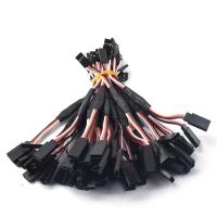 China Made in China Custom Cable Assembly | UL Listed 3Pin JR Futaba Servo Y Splitter Cable 1 to 2 Servo Heat Shrink Reinforced Signal Extension Wire Harness for RC Plane for sale