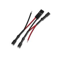 China China Custom Cable Assembly Manufacturer | 22AWG 24AWG 2P 3P Dupont 2.54 Female to 2.8mm 110 Spade Terminal Adapter Wire Harness for FPV Drone Flight for sale