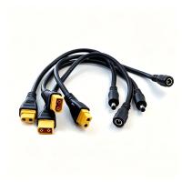 China Custom Wire Harness Manufacturer | XT60 Male to DC 5521 Barrel Plug Conversion Cable Assembly for Portable Air Pumps | China Wiring Harness Factory for sale