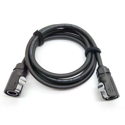 China Flexible Custom Wire Harness | 24AWG Multi-Core Shielded Circular Aviation Plug Cable Assembly for Outdoor Monitoring Devices | China Manufacturing Factory for sale