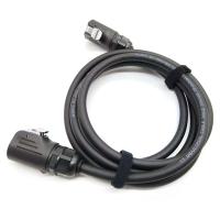 China Flexible Custom Wire Harness | 24AWG Multi-Core Shielded Circular Aviation Plug Cable Assembly for Outdoor Monitoring Devices | China Manufacturing Factory for sale