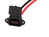 China Flexible Custom Wire Harness | Dual End Flange Mount IEC C8 Figure 8 Female Socket Wiring Harness for Electric Scooter | Made in China Factory for sale