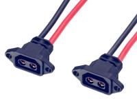 China Flexible Custom Wire Harness | Dual End Flange Mount IEC C8 Figure 8 Female Socket Wiring Harness for Electric Scooter | Made in China Factory for sale