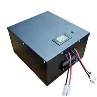 China 24V 100Ah LiFePO4 Lithium Battery Pack Metal Enclosure Built-in LCD Screen Dual Anderson Connectors for Solar Storage，IEC62133 China Manufacturer for sale