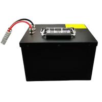 China 24V 50Ah LiFePO4 Lithium Battery Pack Metal Steel Box Built-in BMS with Portable Handle Anderson Connector for Electric Tricycle，CE  China Manufacturer for sale