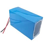 China 24V 20Ah 18650 Lithium Ion Battery Pack Blue PVC Insulation Bare Red & Black Wires Built-in BMS Rechargeable Li-ion Battery for Electric Sprayer , UN38.3 Certified for sale