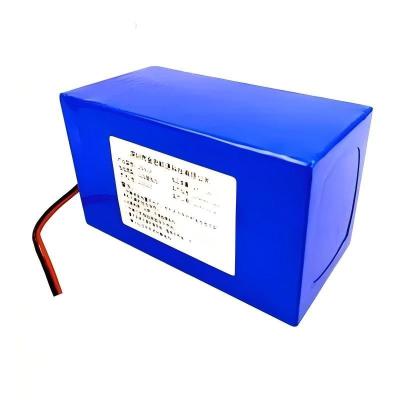 China 10Ah 24V Custom LiFePO4 Lithium Battery Pack with Built-in BMS, PVC Encapsulated Rechargeable Battery for AGV Robot，RoHS Compliant Made in China for sale