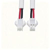 China Long Term Supplier Wiring Harness | SM2.54‑2P Male Connector Wire Harness, 2‑Pin Red Black Cable with White Outer Sheath, Pre‑Tinned Ends for LED Light | UL Certified Factory for sale