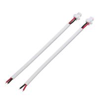 China Long Term Supplier Wiring Harness | SM2.54‑2P Male Connector Wire Harness, 2‑Pin Red Black Cable with White Outer Sheath, Pre‑Tinned Ends for LED Light | UL Certified Factory for sale