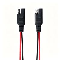 China Monthly Supply Battery Wire Harness, Custom SAE Quick Disconnect Power Pigtail Cable, 2‑Pin SAE Male Female DC Extension Wire for Motorcycle Battery，UL Certified Factory for sale