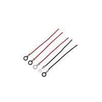 China Bulk Order Cable Assembly, ODM O‑Type Ring Lug Pigtail Wire Harness, Pre‑Crimped Ring Terminal Connector Cable Red Black Bare End for EV DIY Wiring Harness, RoHS Compliant for sale