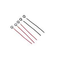 China Bulk Order Cable Assembly, ODM O‑Type Ring Lug Pigtail Wire Harness, Pre‑Crimped Ring Terminal Connector Cable Red Black Bare End for EV DIY Wiring Harness, RoHS Compliant for sale