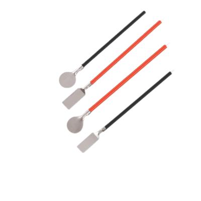 China Large Quantity Cable Assembly Supplier, Lithium Battery Nickel Tab Pigtail Wire Harness, Spot Weld Round & Square Nickel Connector Cable for Lithium Battery DIY, RoHS Certified for sale