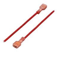 China Bespoke 6.3mm 250‑Series Fully Insulated Quick Disconnect Pre‑Crimped Wire Harness, 4‑Style Terminal Cable Assembly for Home Appliance, RoHS Compliant Made in China for sale