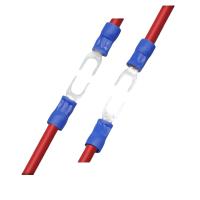 China ODM Spade Fork Terminal Pre‑Crimped Jumper Wire Harness, Dual‑End Spade & Spade‑to‑Ferrule Jumper Cable Assembly for Terminal Block Battery Pack，Wire Harness Bulk Supplier for sale