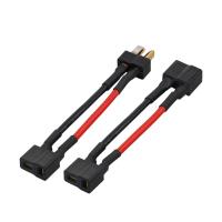 China OEM Deans‑Style T‑Plug Y‑Splitter Cable Assembly, Male to 2‑Female T‑Connector Adapter Silicone Wire Harness for RC Drone, Big Order Wire Harness Factory for sale
