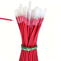 China Custom Nickel Tab Spot Weld Wire Harness， High Current Silicone Battery Spot‑welding Lead，Red Black Positive Negative Wire with Insulating Sleeve for 18650 Lithium Battery Pack，Wholesale Factory for sale