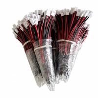 China Bulk Order Wire Harness,  Custom XH2.54-2P Connector Cable Assembly，24AWG Red Black Tinned End Wiring Harness for Electronics，China Wire Harness Supplier for sale