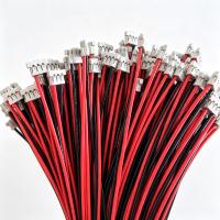 China Custom JST ADHR‑03V‑H Wire Harness，P3‑Pin Housing Pin2 Empty, UL10362 #30AWG Red Black Signal Cable 3mm Tinned End for Sensor Instrument，Wire Harness Supplier China for sale