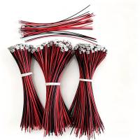 China Custom JST ADHR‑03V‑H Wire Harness，P3‑Pin Housing Pin2 Empty, UL10362 #30AWG Red Black Signal Cable 3mm Tinned End for Sensor Instrument，Wire Harness Supplier China for sale