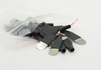China OEM ODM Pre Insulated Nickel Battery Strip 0.12mm Thickness 4mm Width 40mm Length Heat Shrink Sleeve Included for Battery Welding, Bulk Order Nickel Plated Steel Strip Factory for sale