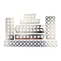China OEM Custom Pre Punched Hole Nickel Strip, 18650 21700 Battery Holder Positioning Welding Nickel Strap for Lithium Battery PACK Spot Welding, Nickel Tab Supplier China for sale