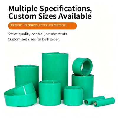 China PVC Heat Shrink Tubing Blue Wrap Sleeve For Battery & Wire Insulation, 7mm To 360mm, PVC Heat Shrink Tubing Supplier for sale