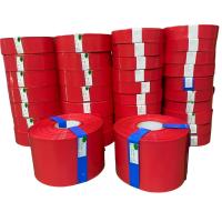 China Factory Direct Sale | Red PVC Heat Shrink Wrap Tube for 18650 21700 26650 Lithium Battery, Custom Flat Width 5mm-600mm | Manufacturer Wholesale OEM Battery Accessories for sale
