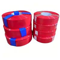 China Factory Direct Sale | Red PVC Heat Shrink Wrap Tube for 18650 21700 26650 Lithium Battery, Custom Flat Width 5mm-600mm | Manufacturer Wholesale OEM Battery Accessories for sale