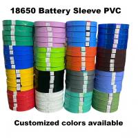 China Colorful PVC Heat Shrink Tubes for 18650 Batteries | Insulation, Dust-proof, -40°C~+105°C| Factory B2B Wholesale Battery Heat Shrink Tubing | High Quality Battery Accessories for sale