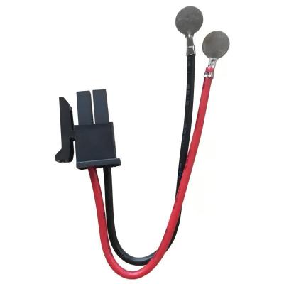 China Custom Molex 43025 2Pin Connector to Ring Terminal Wire Harness | Red Black Tinned Copper Cable for AGV Battery Power Connection | China Factory Manufacturing for sale