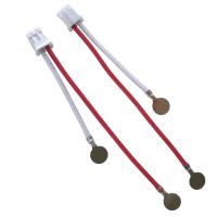 China OEM PH2.0 2P Connector Wire Harness | Round Nickel Welding Tab for Spot Welding | Customizable China Factory Direct for sale
