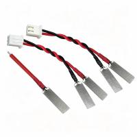 China Custom Nickel Tab Wire Harness with Twisted Pair Cable | XH2.54 Connector Cable Assembly for Energy Storage Battery Modules | Made in China Factory for sale