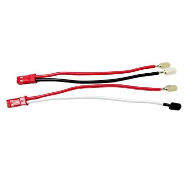 China Wholesale JST Red 2Pin Plug to Nickel Plated Spot Welding Tab Battery Harness | Flexible PVC Wire for Lithium Battery Pack Assembly | Monthly Supply for sale