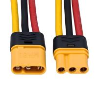 China OEM MR80 3 Pin Connector Wire Harness | High Current Silicone Power Cable Assembly for RC Drone for sale
