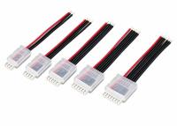 China OEM Custom 4 Pin Wire Harness with Transparent Housing Connector for Electronic Equipment for sale
