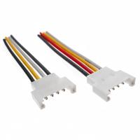 China Bespoke Molex Cable Assembly | 4‑Pin Male To Female Connector for RC Drone for sale