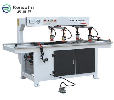 China Horizontal Drill Hole Boring Machine Double Row For Wood 1.5kw X 2 Multiple Hole Drilling for sale