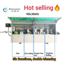 China Arm Length 1.75m pvc mdf Edge Banding Machine suitable for Board Size 250 by 150mm or larger panel edge finishing system for sale